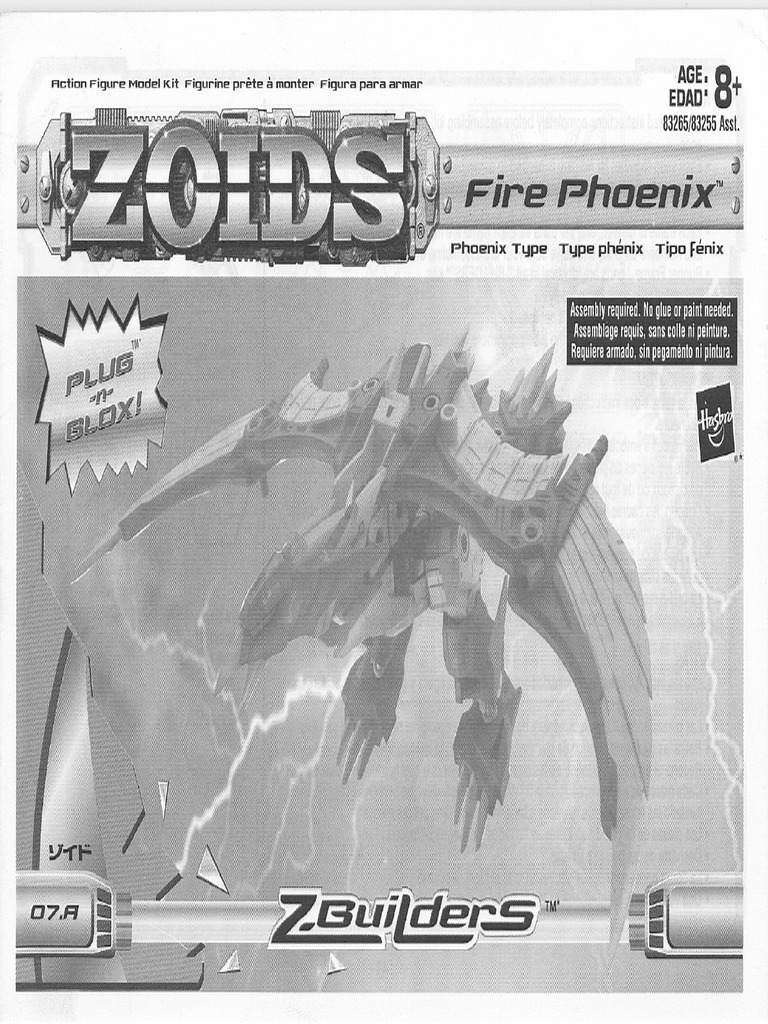 Zoids_Fire_Phoenix_ZBuilders | PDF