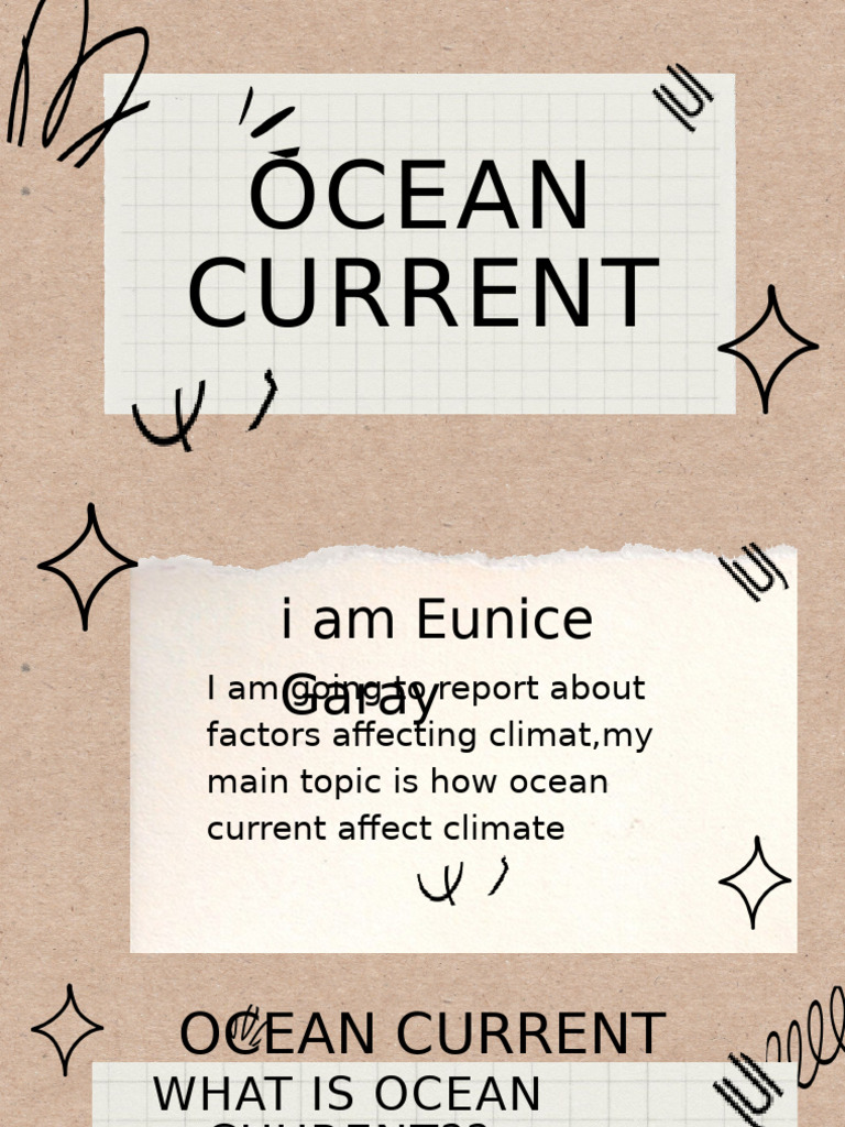 Impact of Ocean Currents on Climate | PDF