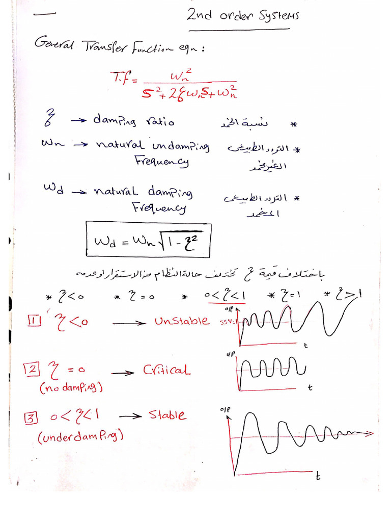 2nd Order-1 Control | PDF