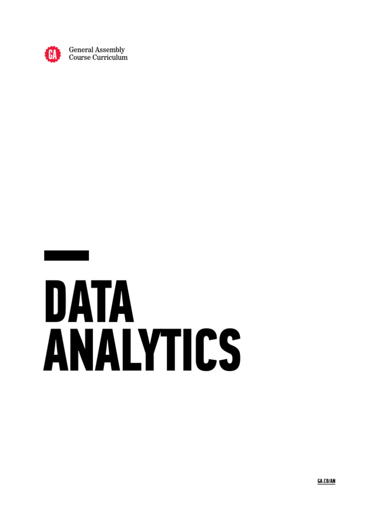 AN 3.0 CourseCurriculum 5-3-18 | PDF | Statistics | Data Analysis