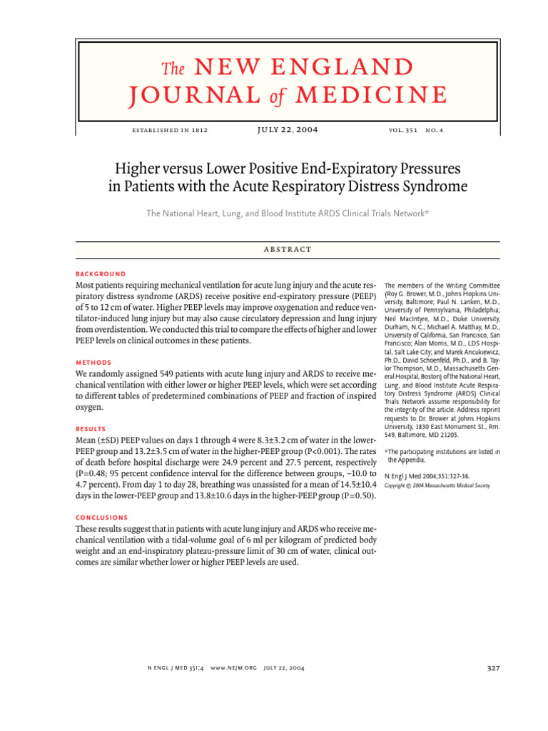 High v Slow Peep | PDF | Medical Specialties | Pulmonology