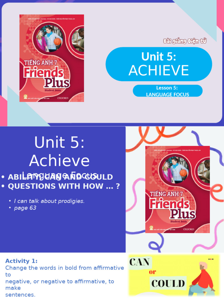 Tiếng Anh FP7 - Unit 5 - Lesson 5 | PDF