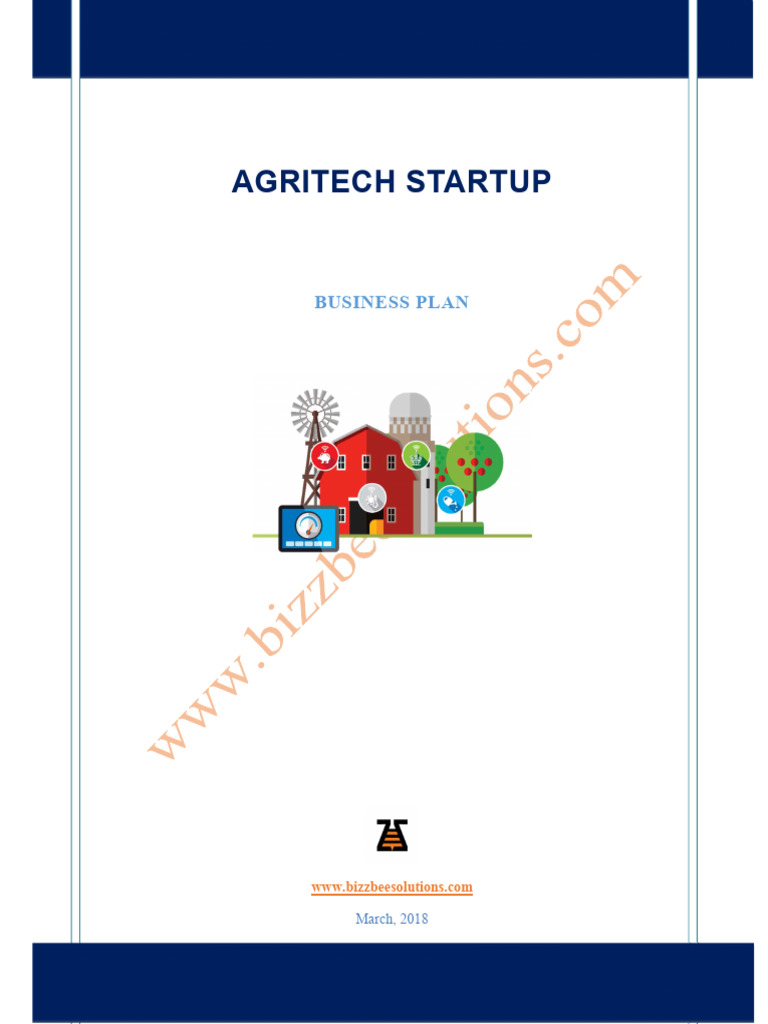 Business Plan For Agritech Startup | PDF | Agriculture | Balance Sheet