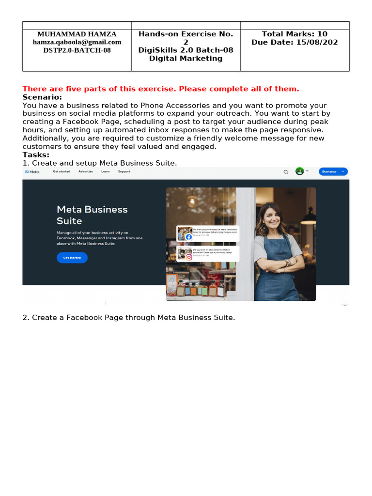 Muhammad Hamza DM 102 | PDF