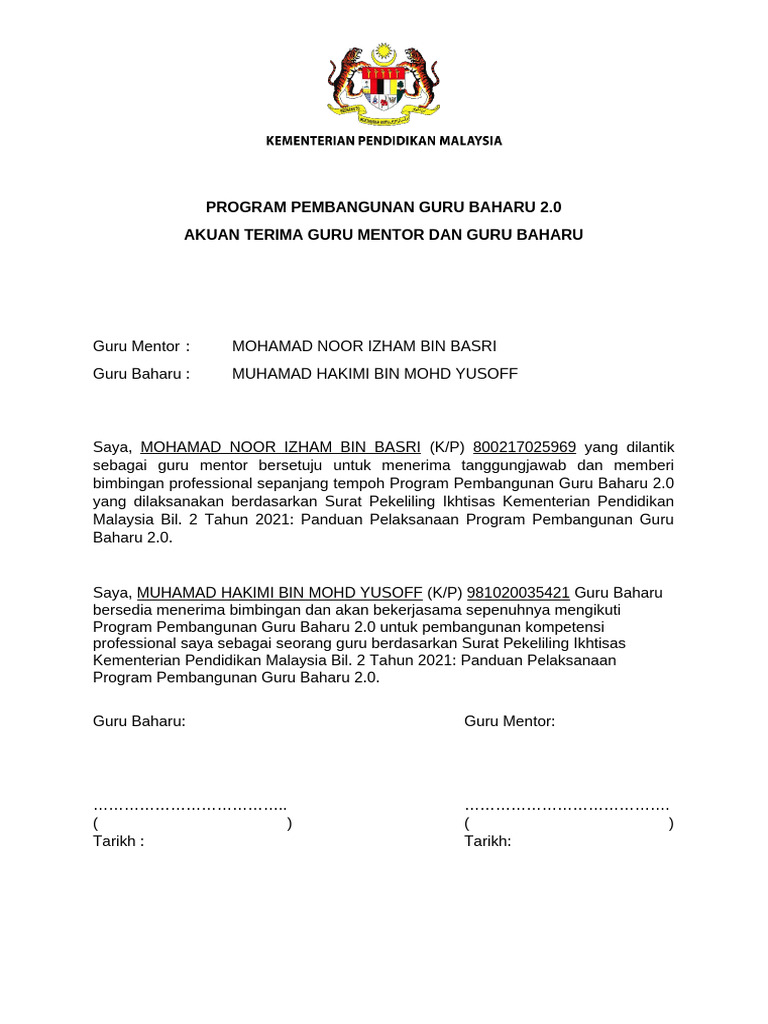 Guru Mentor Izham | PDF