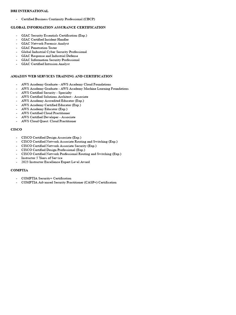 Badge Portfolio | PDF