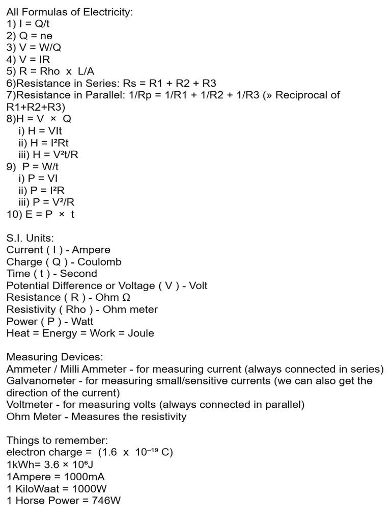 Electricity - One Shot - Class 10 Boards - Full Chapter Science ...
