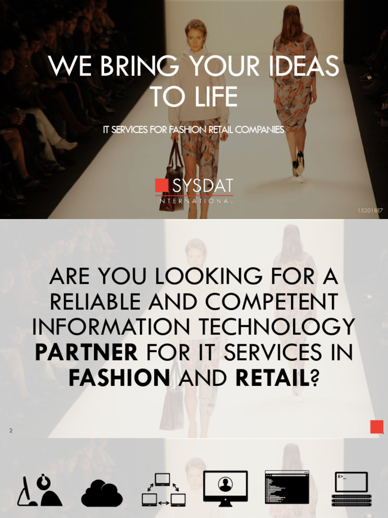 IT Services for Fashion Retail Companies | PDF