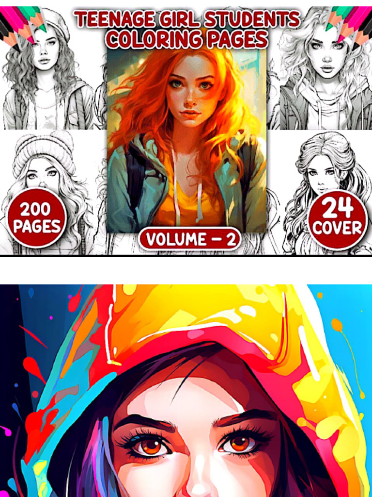 200 Teenage Girl Students Vol.2 | PDF
