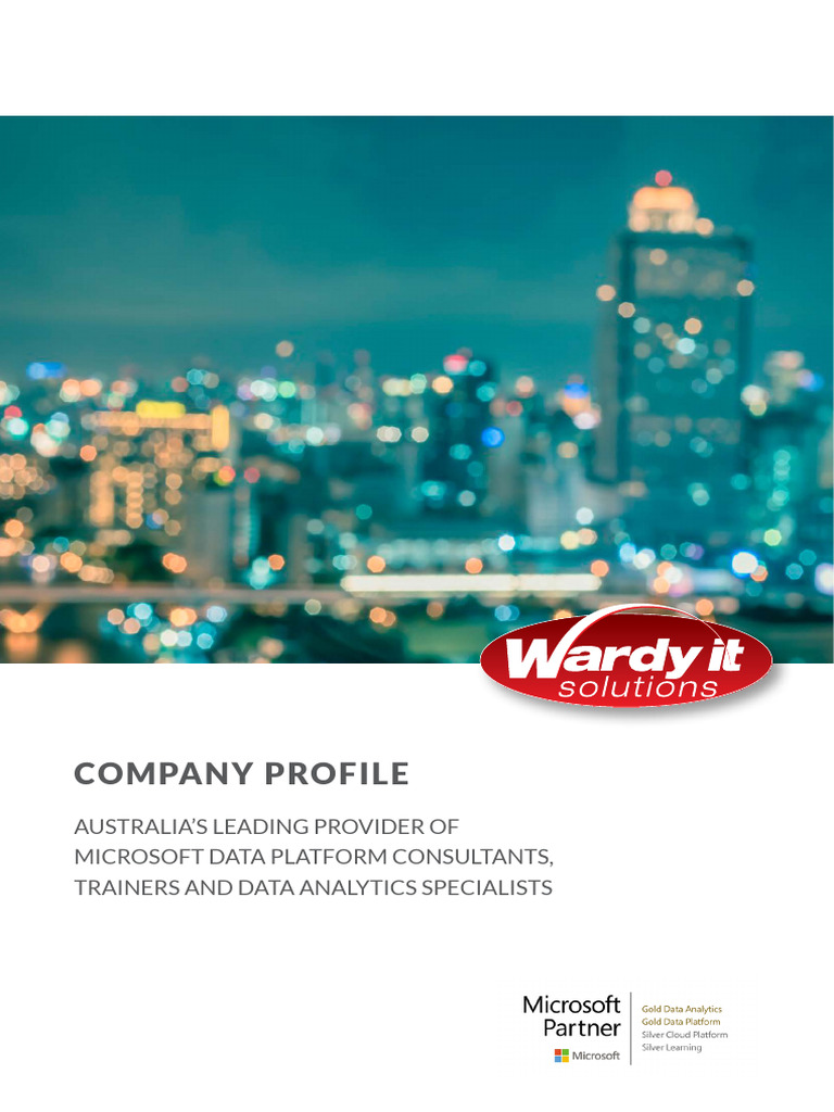 Company Profile | PDF | Databases | Microsoft Sql Server