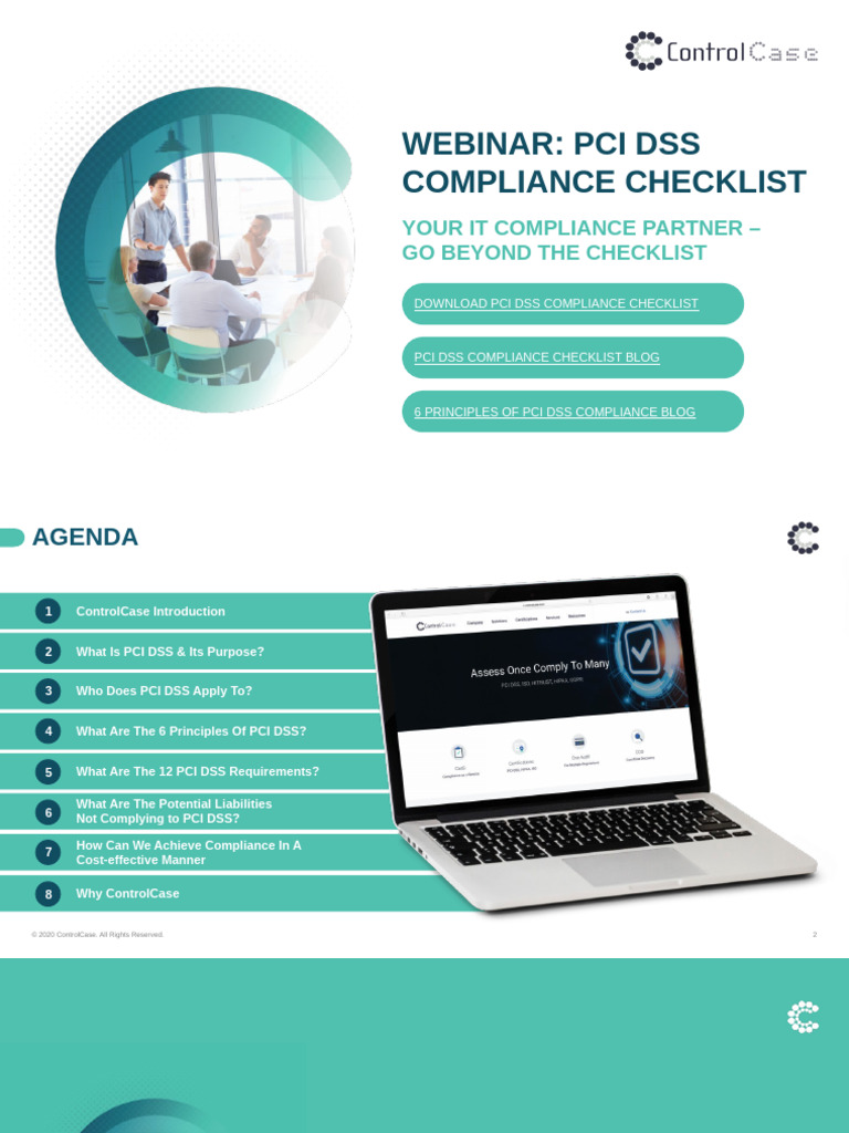 Webinar: Pci Dss Compliance Checklist: Your It Compliance Partner - Go ...