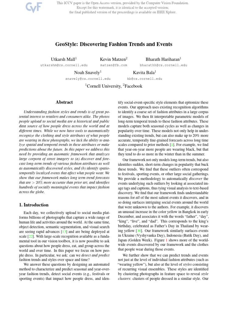Fashion Trend Analysis and Forecasting | PDF | Phase (Waves) | Prediction