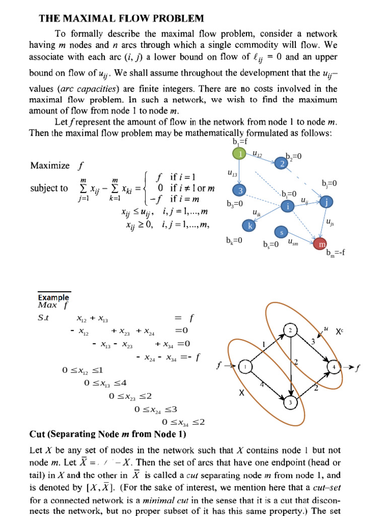 Lecture3.6(Maximum Flow) | PDF