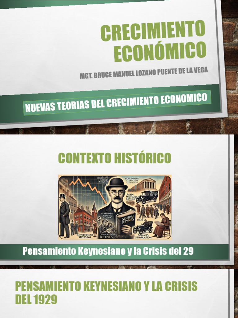 Crecimiento Economico_Nuevas Teorias Del Crecimiento Economico | PDF | Desempleo | Crecimiento ...