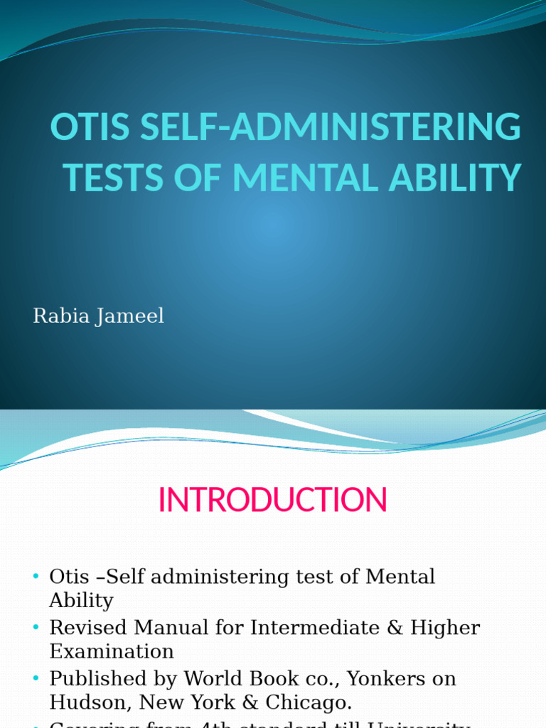Otis | PDF
