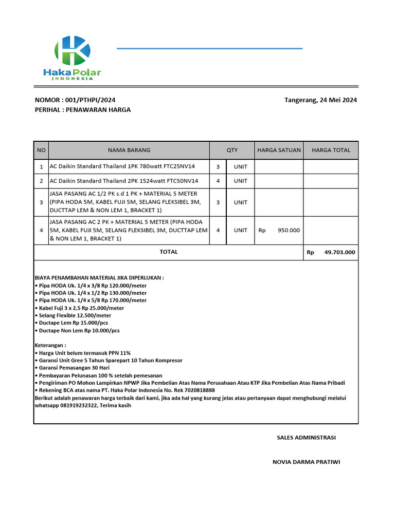 Contoh - SPH Ac | PDF