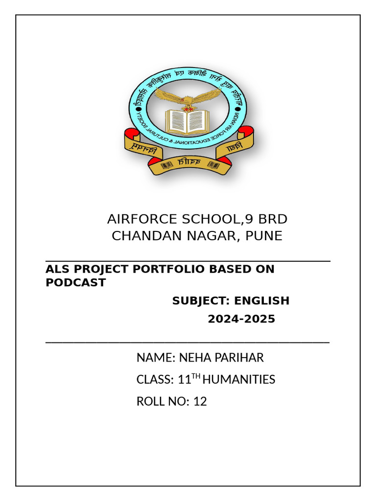 Airforce School | PDF