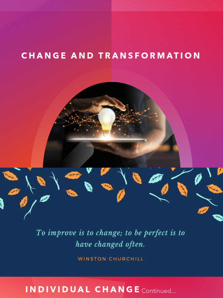 Lecture 3 - Individual Change (Part 3) | PDF | Extraversion And ...