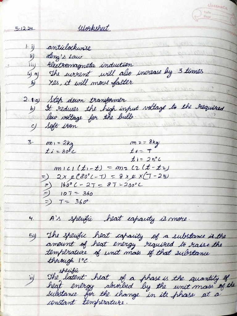 Prajwal Das_Physics Worksheet (2)-2 | PDF
