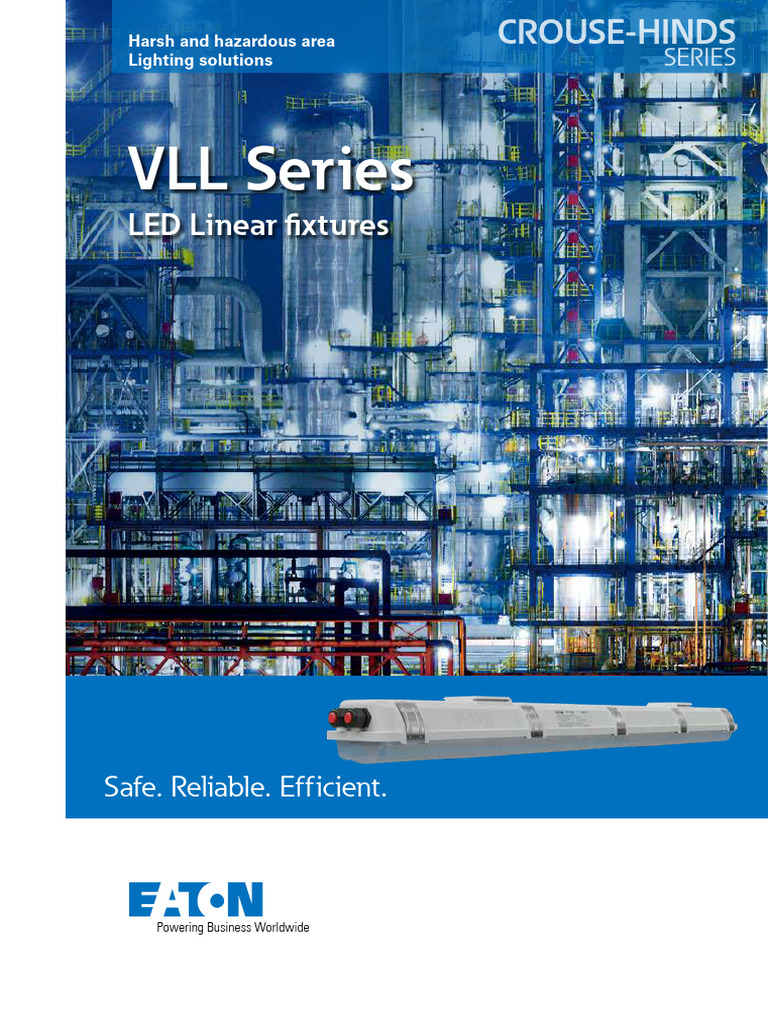 Crouse Hinds VLL Led Eu Brochure | PDF | Light Emitting Diode | Lighting