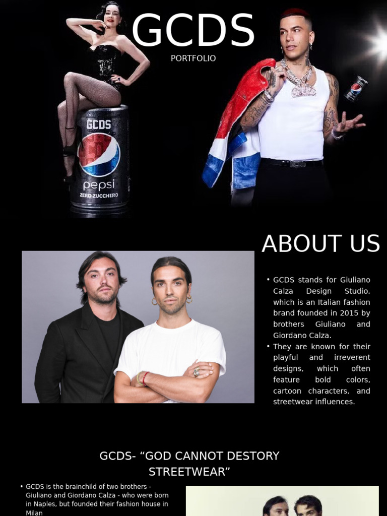 GCDS: Playful Italian Streetwear Brand | PDF | T Shirt | Trousers