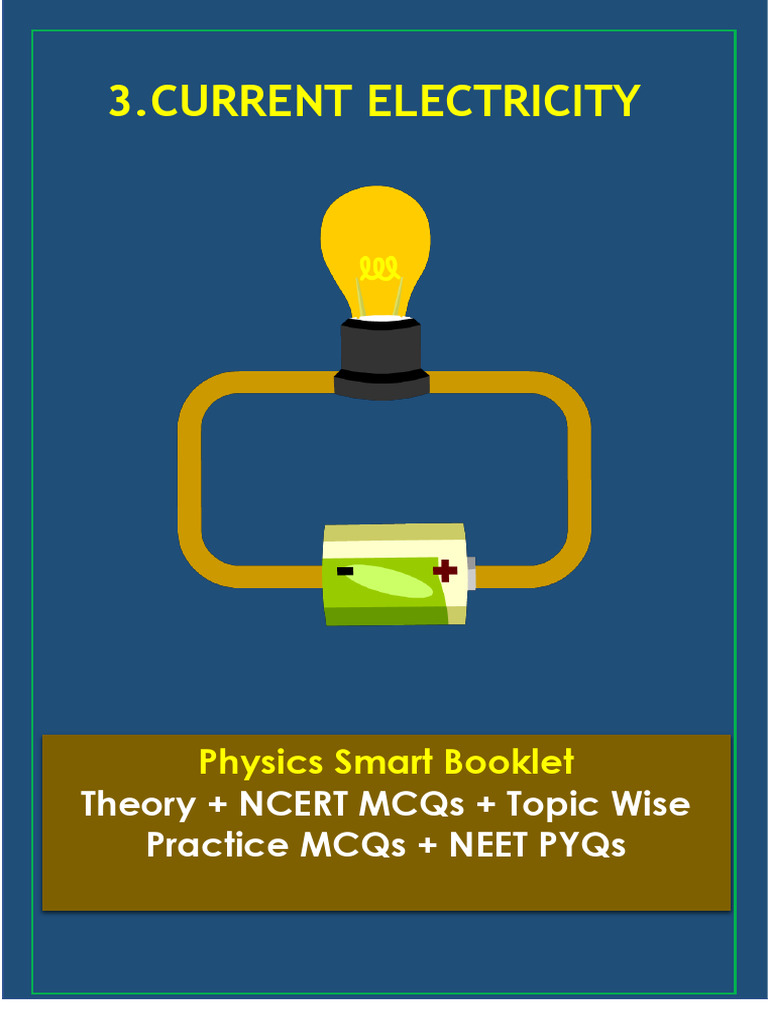 03.Current Electricity | PDF | Electric Current | Electrical Conductor