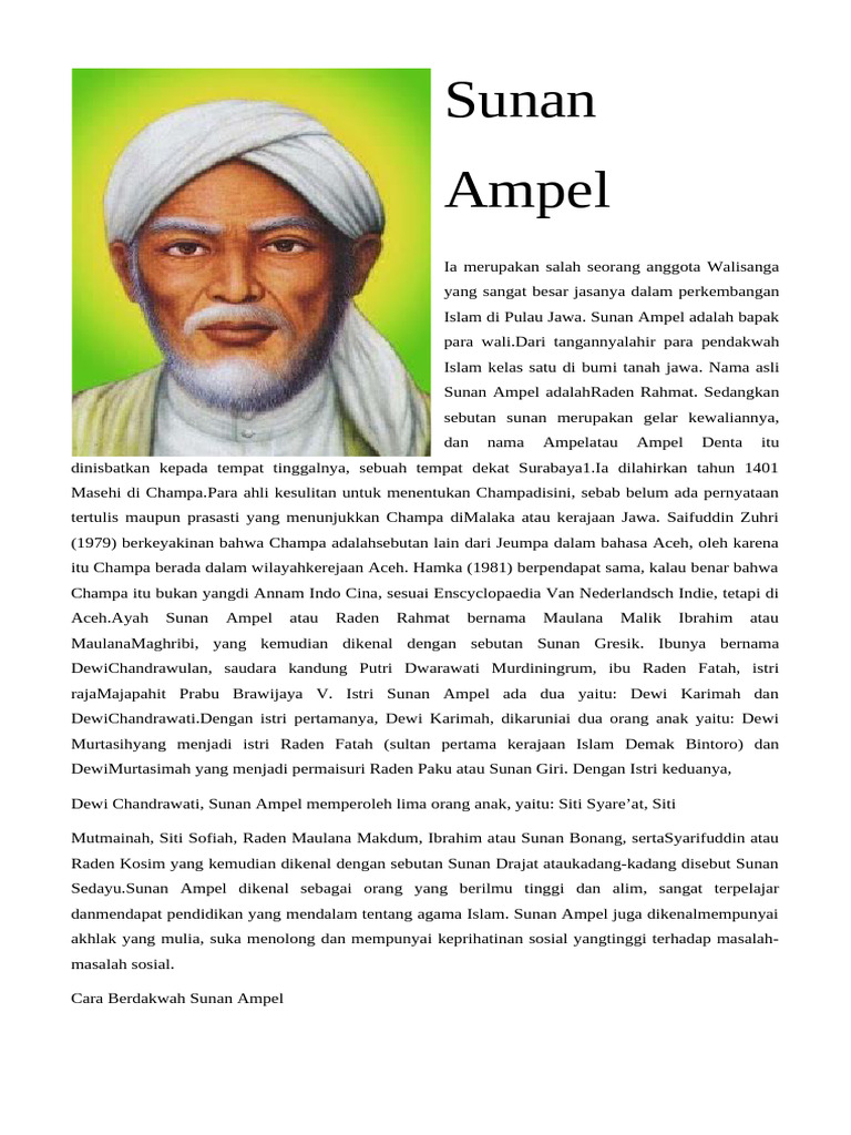 Sunan Ampel | PDF