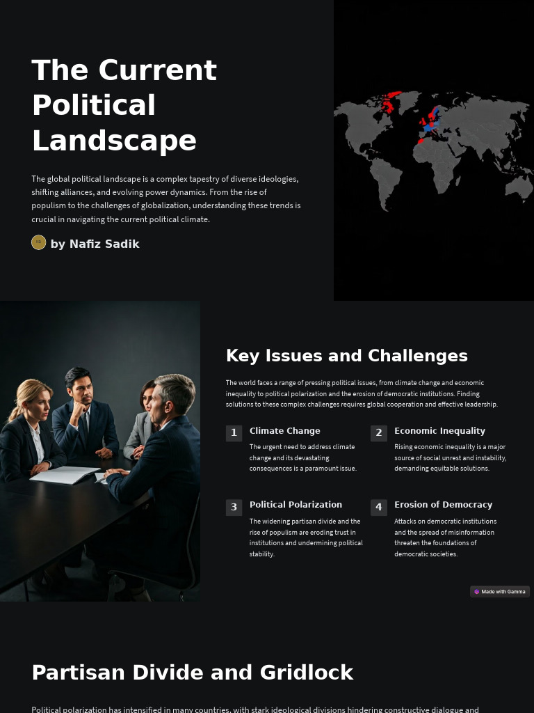 The Current Political Landscape | PDF | Voter Turnout | Social Media