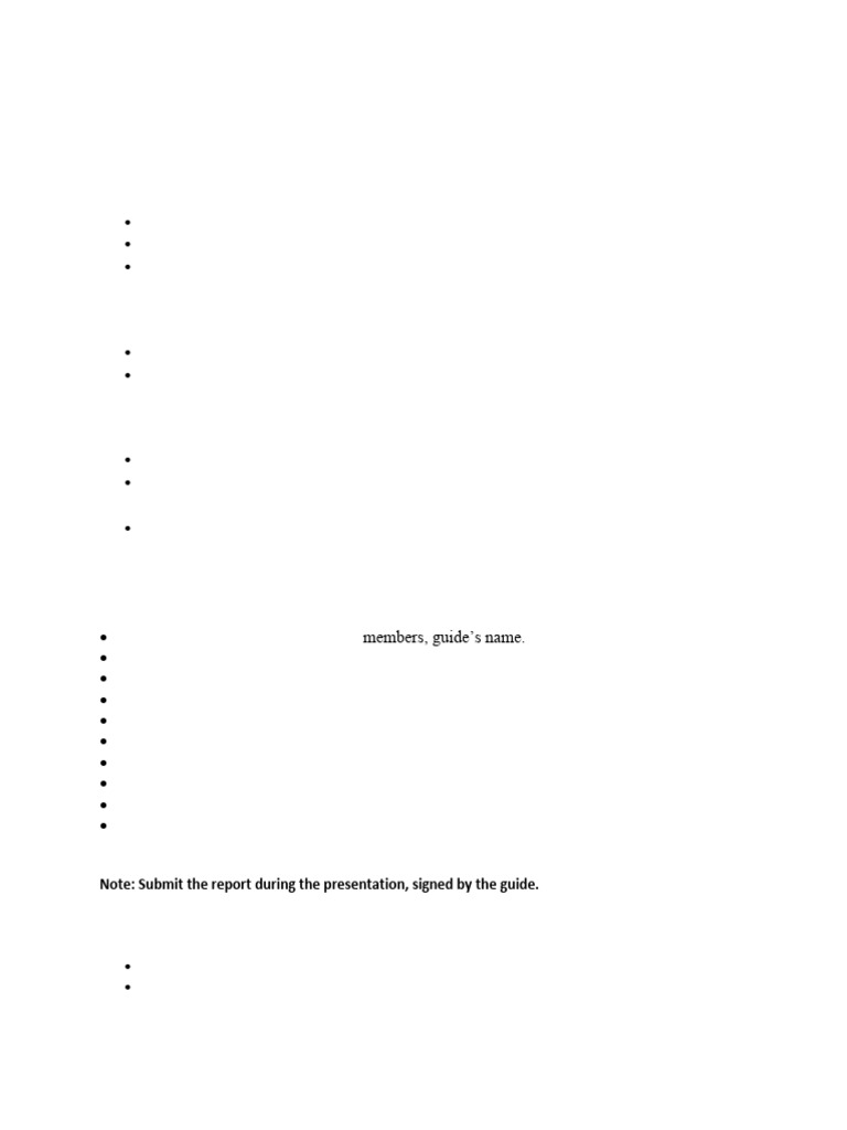 Project Demo1_circular for Remaining Students | PDF