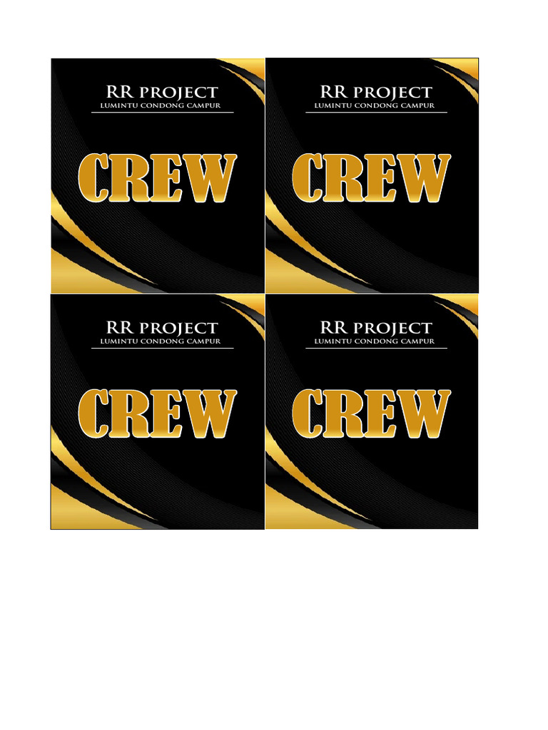 Crew | PDF