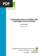 CGA G-5 - 5-2014 Hydrogen Vent Systems | PDF