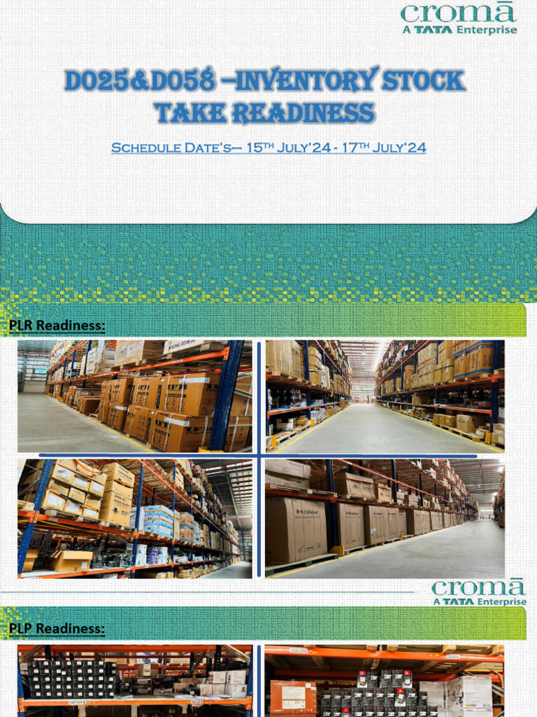 Stock Take Readiness - Jun-July24 | PDF