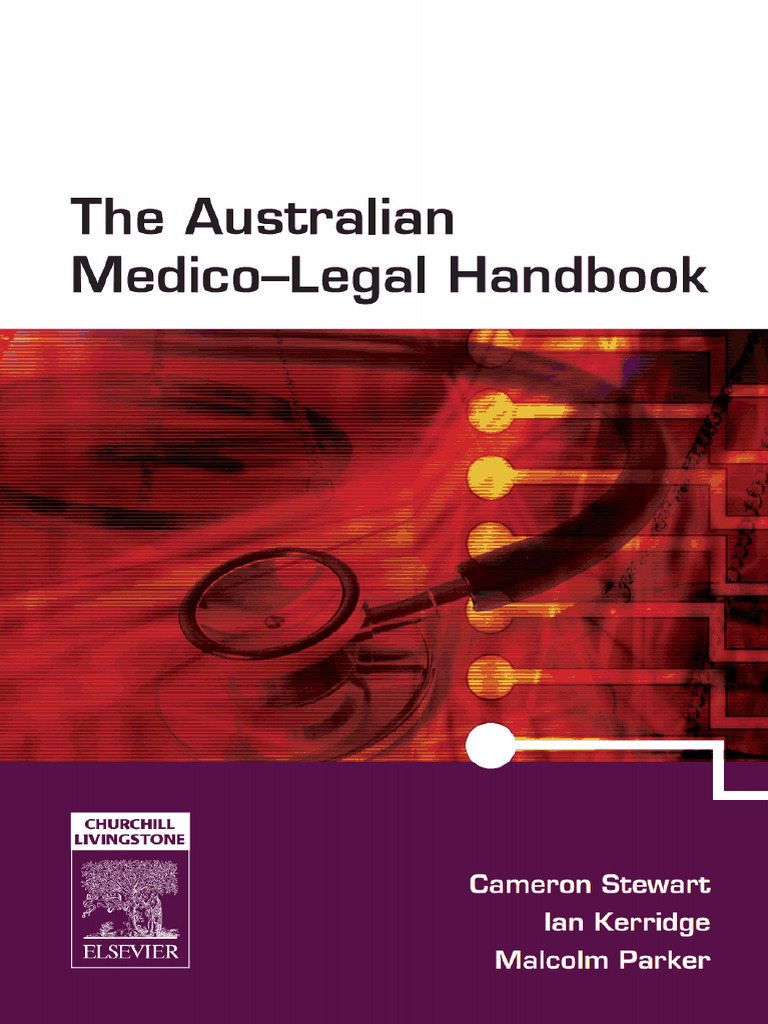 Australian MedicoLegal Handbook | PDF | States And Territories Of ...