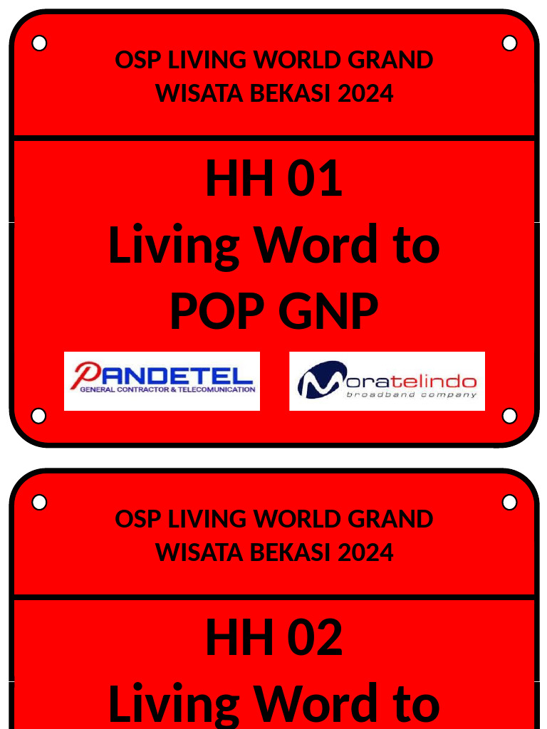 Label HH Living Word | PDF