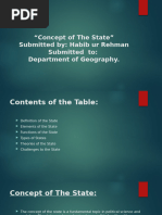 Political Science - State - Definition, Elements, Origins (5 Theories ...
