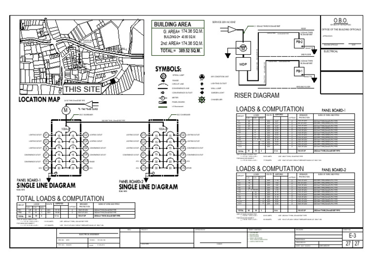 Electric Plan Template | PDF