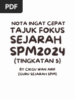 Sejarah Form 5 | PDF