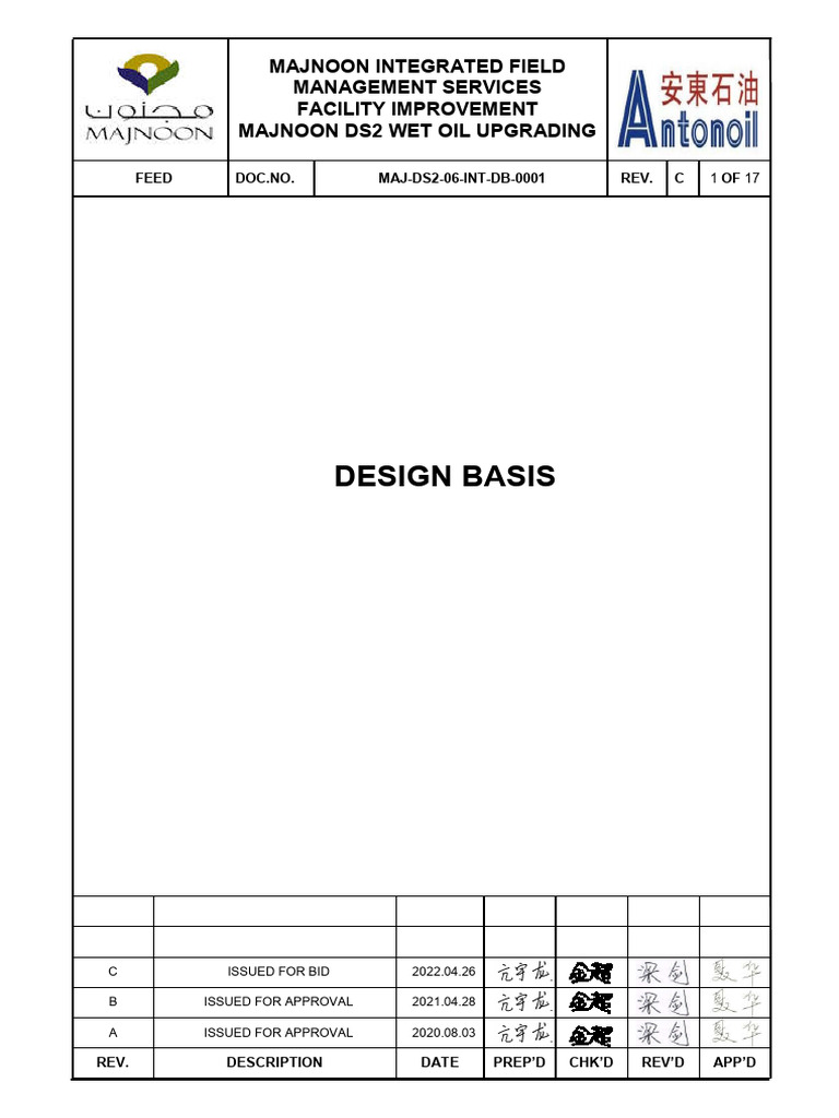 Majnoon DS2 Wet Oil Upgrading FEED | PDF | Pressure Measurement | Valve