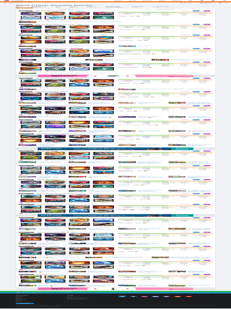 Best Clash Royale Decks - RoyaleAPI | PDF | Games On Seventh Generation Consoles | Community