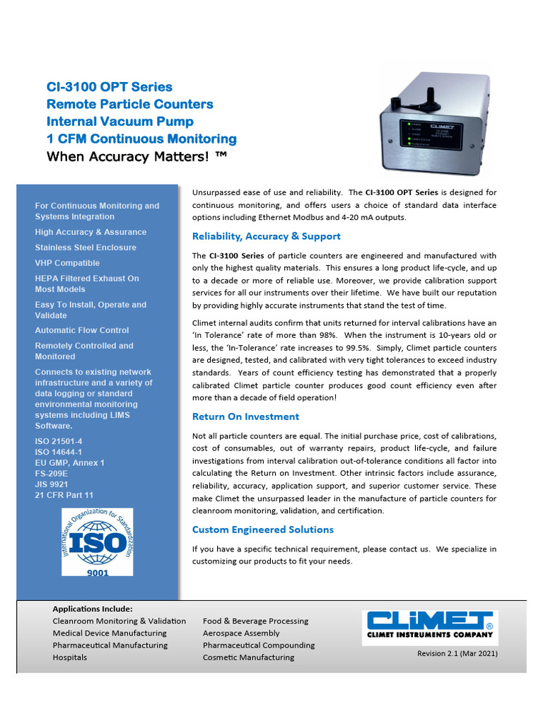 CI-3100-OPT | PDF