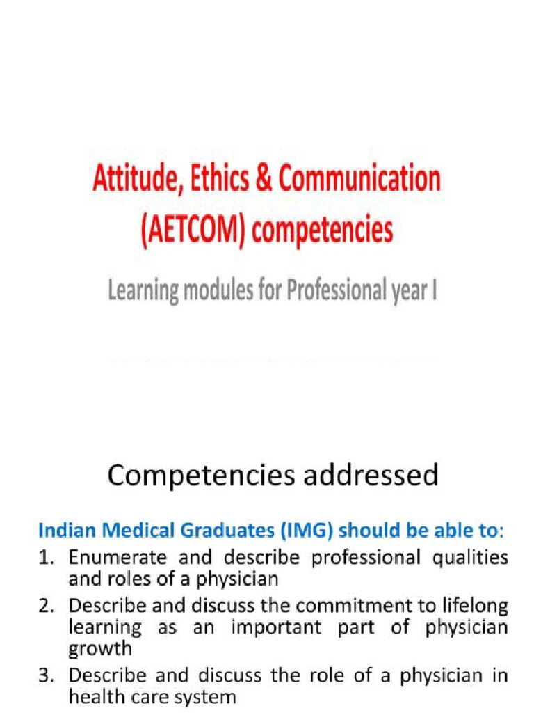 1 Aetcom Module Extra | PDF