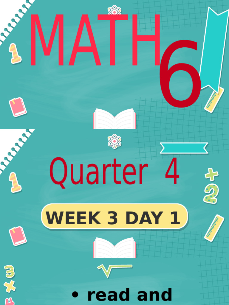 MATH6 Q4 W3 | PDF | Metrology