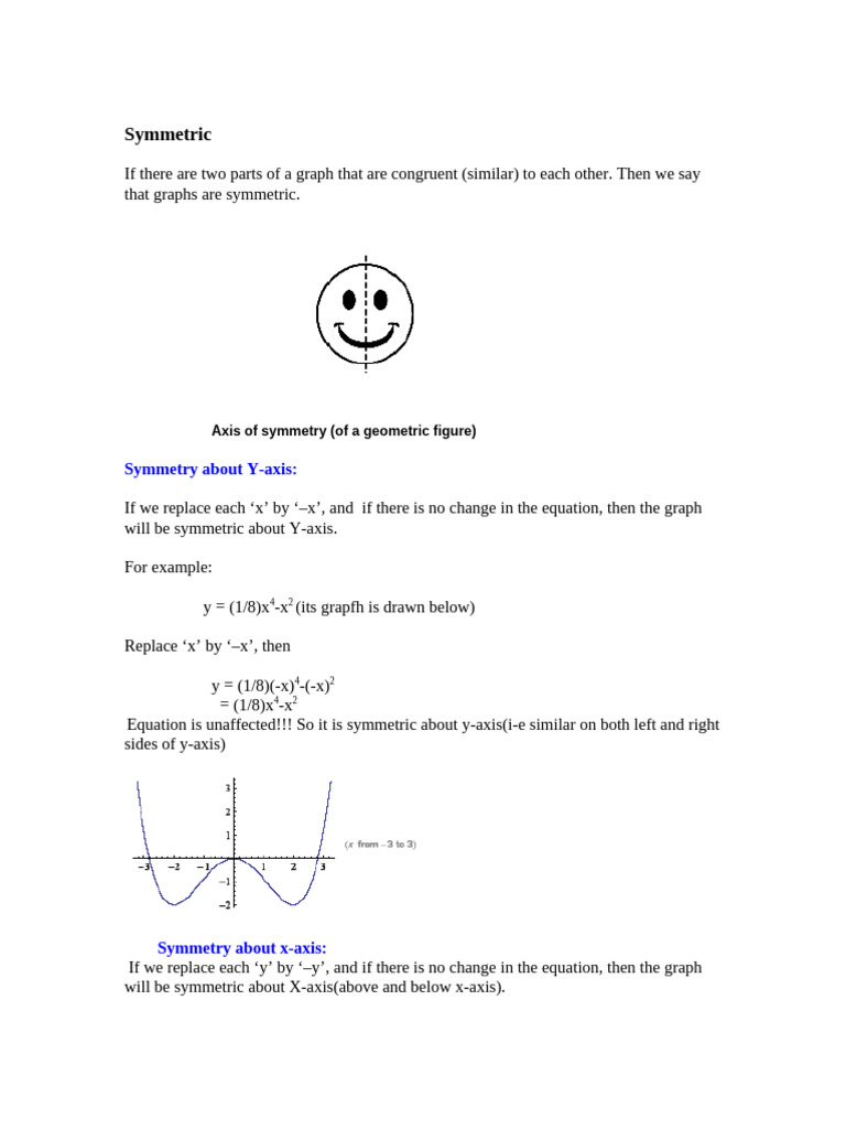 Symmetry Example | PDF