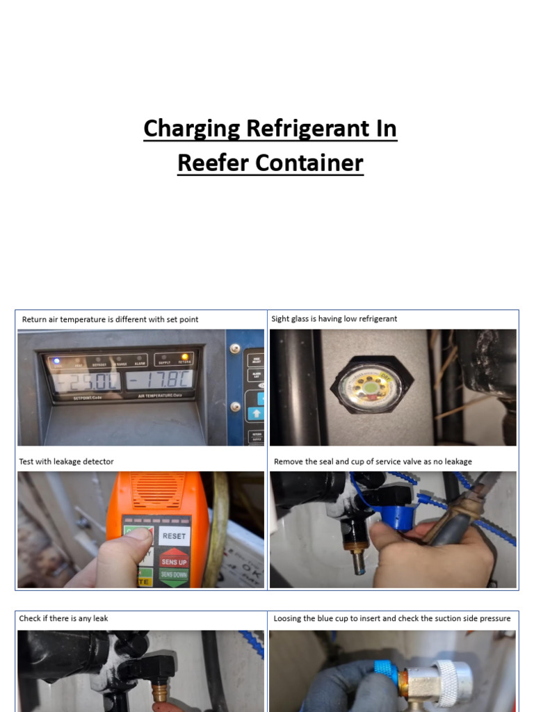 Charging Refrigerant | PDF | Valve | Leak