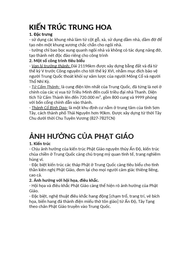 KIẾN TRÚC TRUNG HOA | PDF