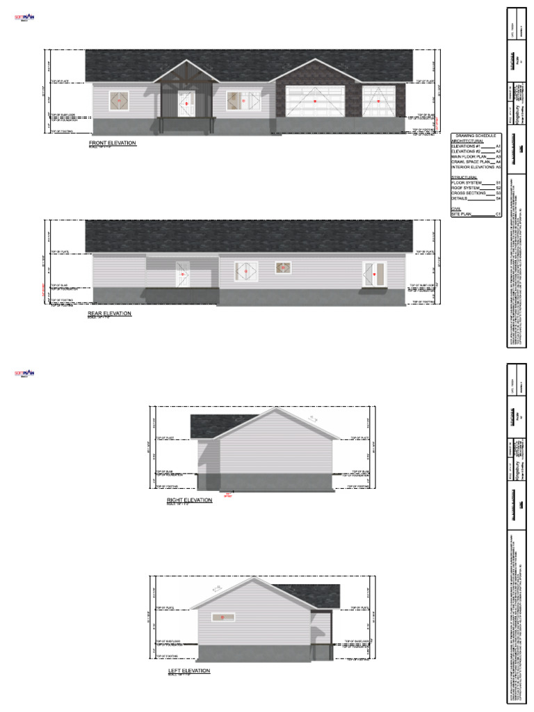 Klapperich, Bill & Carol - Home - Plan Set 070124 FINAL PLAN | PDF