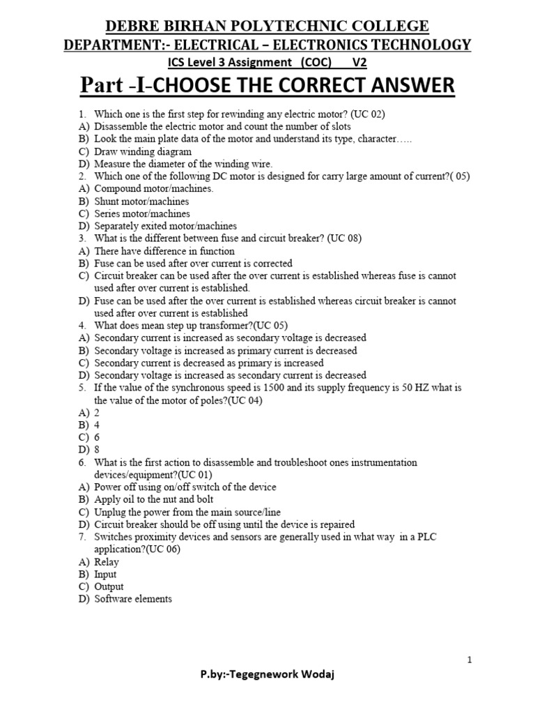 COC Level 3 V2 | PDF | Pressure Measurement | Pressure