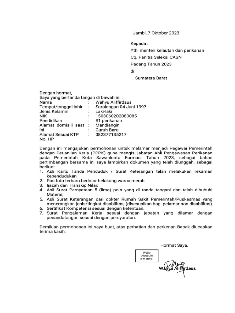 FORMAT SURAT LAMARAN DAN SURAT PERNYATAAN PPPK 2023(1)_edit_07-10-2023 ...