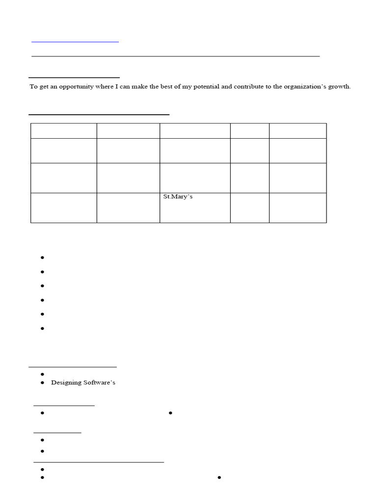 Musipatla Pranith Resume | PDF