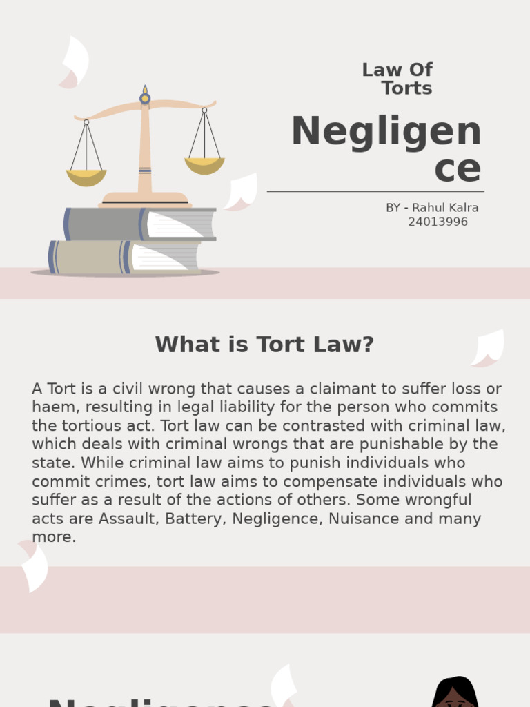 Negligence | PDF | Negligence | Tort